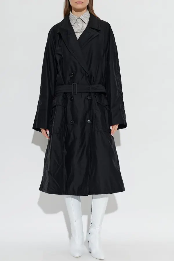 MAISON MARGIELA Double-breasted Wool Coat