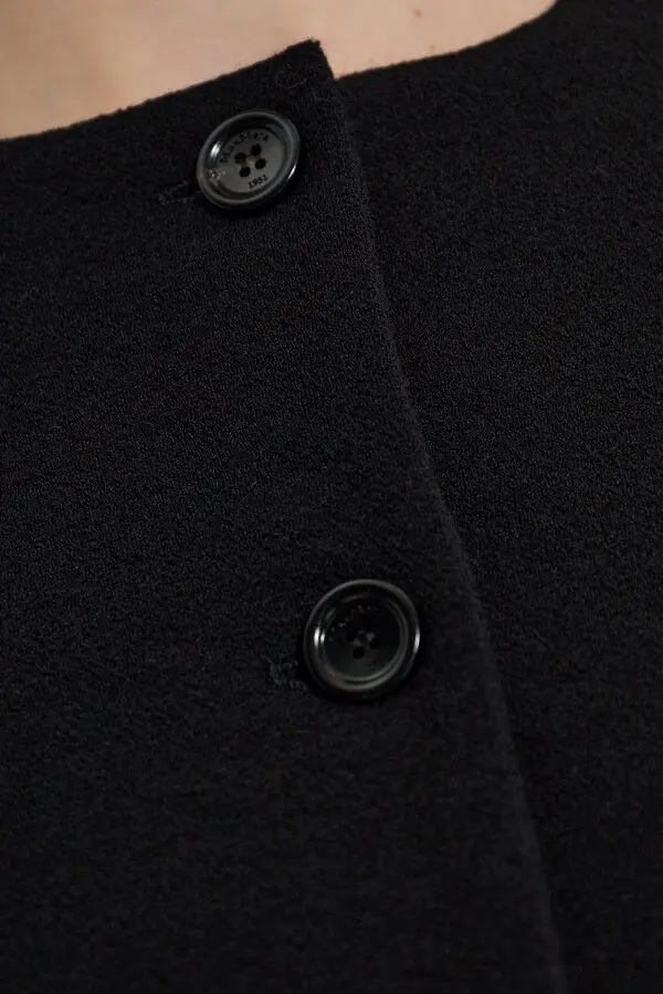 Max Mara Zero" Wool Blazer With Puffed Sleeves
