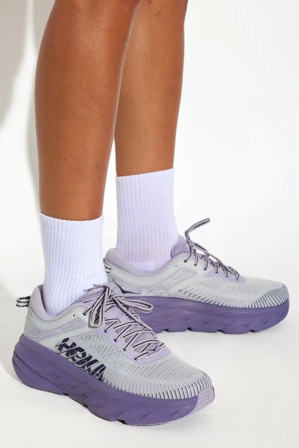 HOKA® Bondi Athletic Sneakers - Purple