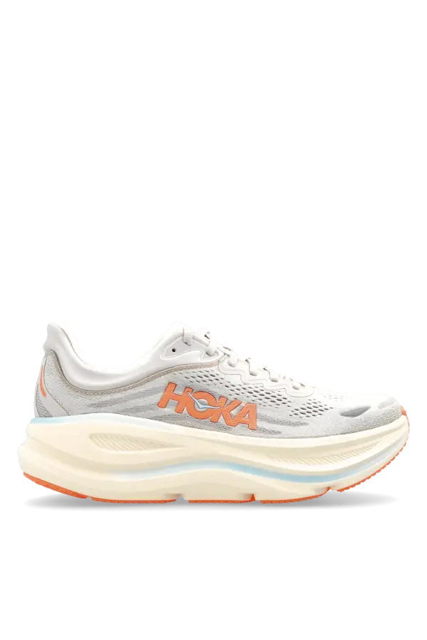 HOKA® Bondi 9 Athletic Sneakers - Beige