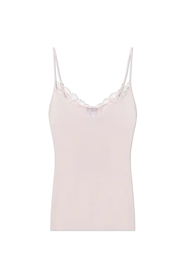 Hanro Cotton Top ‘rosaria - Pink