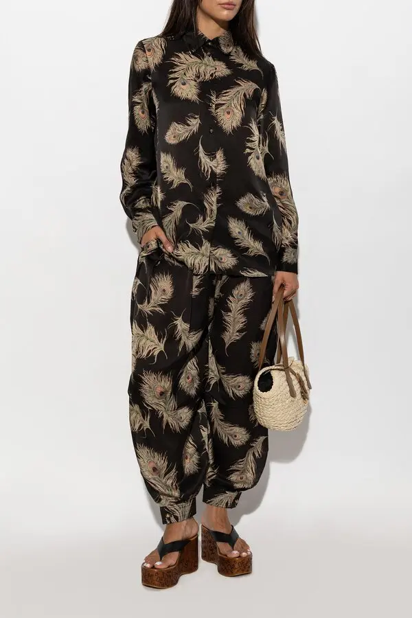 Zimmermann Silk Printed Shirt