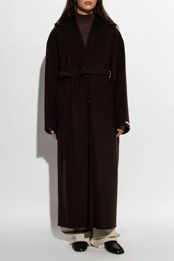 Sportmax Wool Coat ‘olmo - Brown