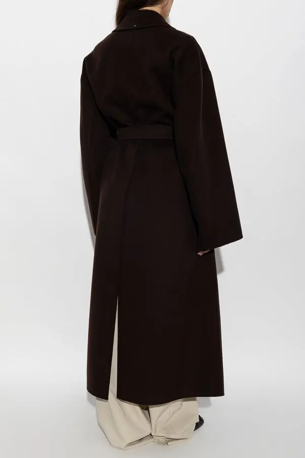 Sportmax Wool Coat ‘olmo - Brown
