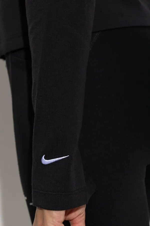 Nike Full Zip Hoodie With Embroidered Logo