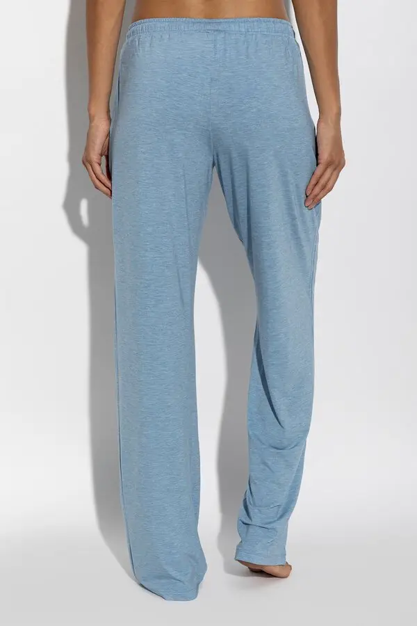 Hanro Long Trousers ‘natural Elegance - Blue