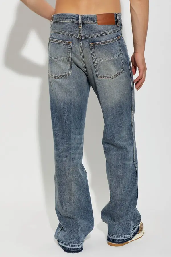 Amiri Wide-leg Jeans - Blue