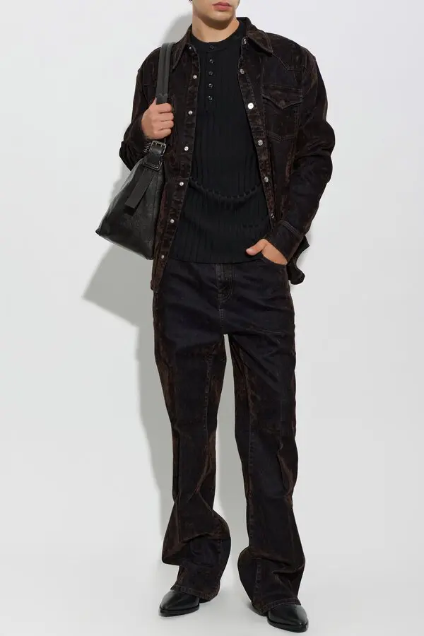Amiri Sweater With Embroidered Logo