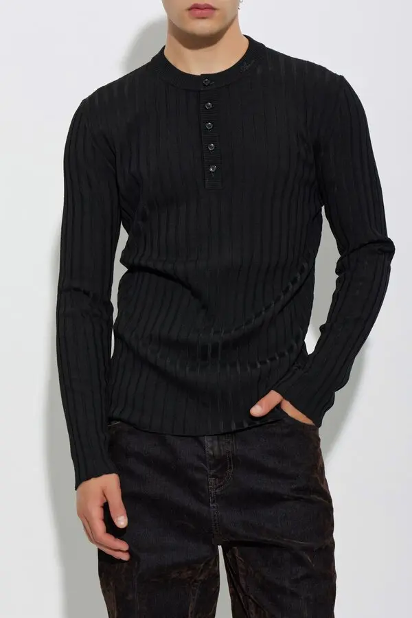 Amiri Sweater With Embroidered Logo