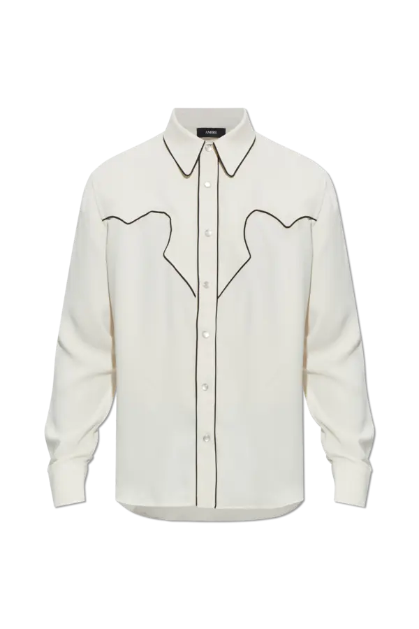 Amiri Shirt With Decorative Stitching