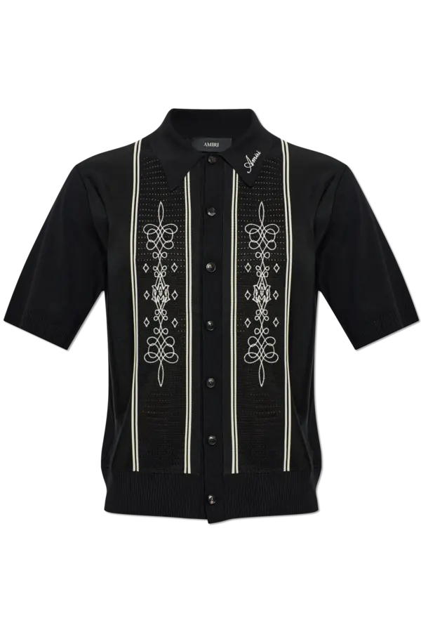 Amiri Short-sleeved Cardigan