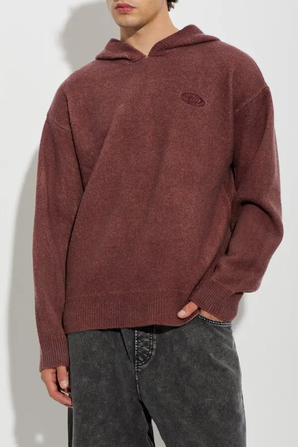 DIESEL® Wool Sweatshirt ‘k-pickled