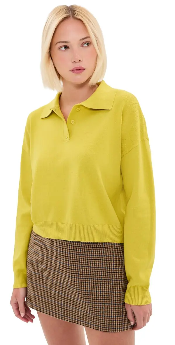 LE BOP Zadie Cropped Polo