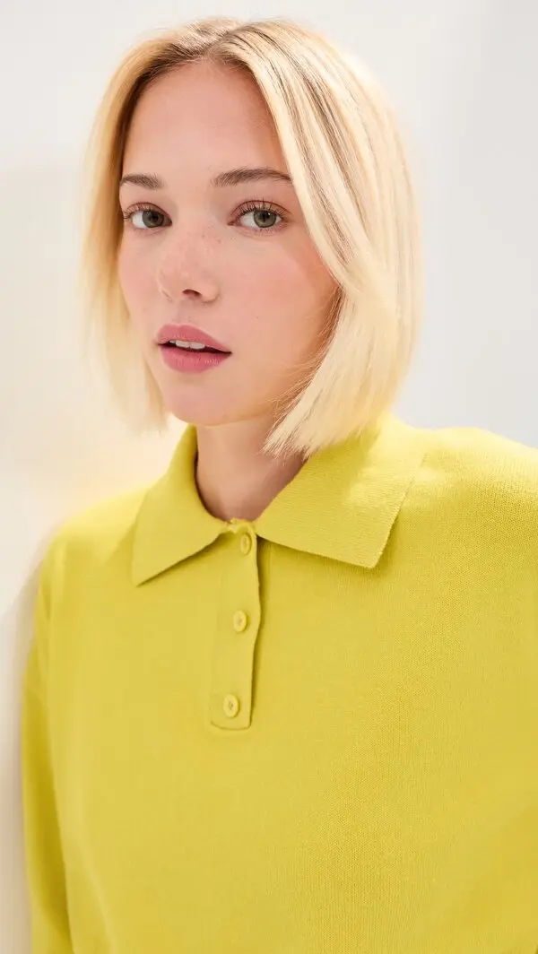 LE BOP Zadie Cropped Polo