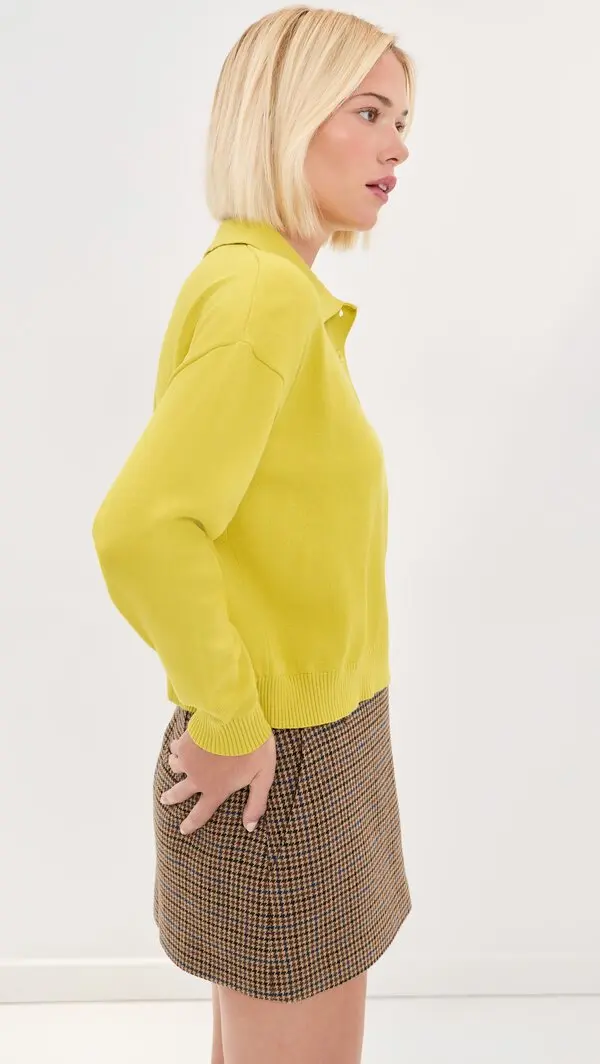 LE BOP Zadie Cropped Polo