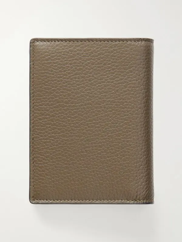 Saint Laurent Full-grain Leather Bifold Wallet