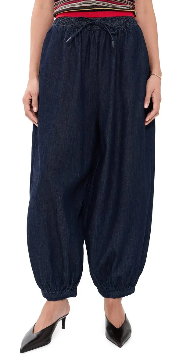 PISTOLA Freya Pull-on Harem Pants - Celeste
