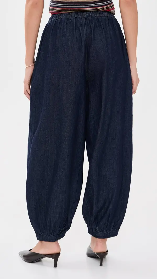 PISTOLA Freya Pull-on Denim Pants