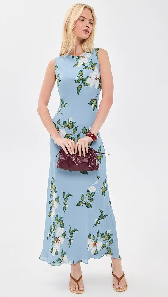 REFORMATION Prescott Midi Dress