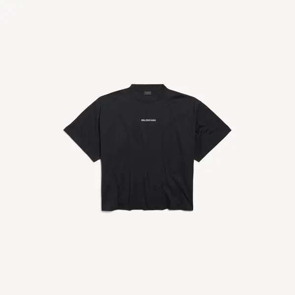 Balenciaga Back Cropped T-shirt