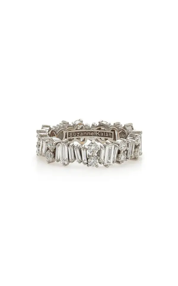 SUZANNE KALAN Classic Eternity 18k Gold Diamond Ring