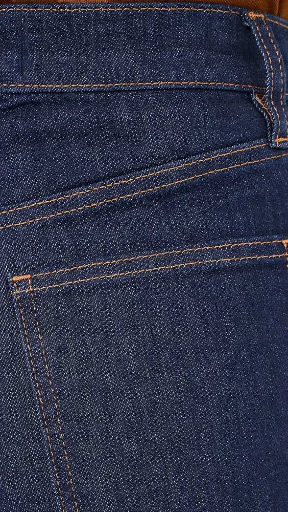 FRAME Le Pixie Slim Petite Palazzo Jeans - Rinse