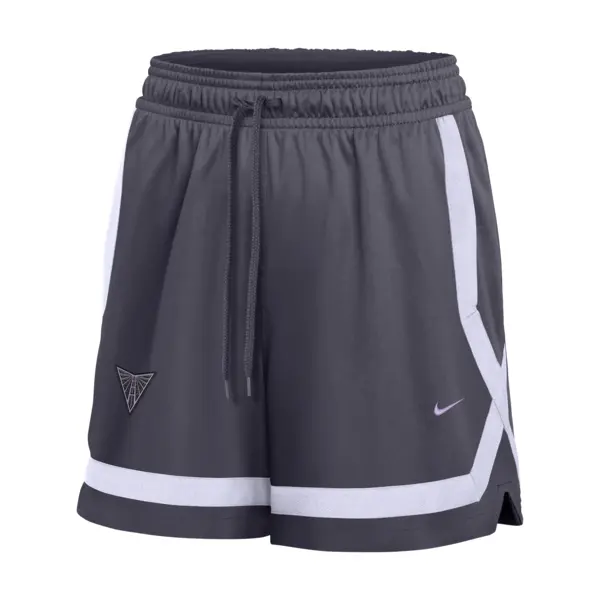 Nike Golden State Valkyries 5" Studio Fleece Basketball Shorts - Grey