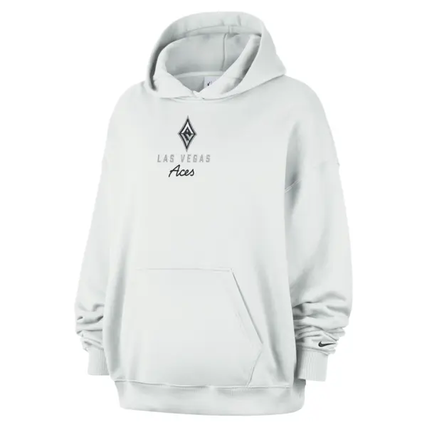 Nike Las Vegas Aces French Terry Oversized Pullover Hoodie