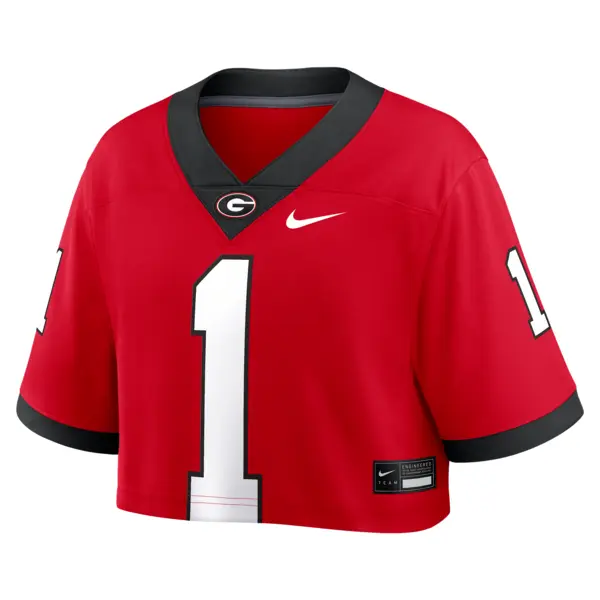 Nike Georgia Dri-fit College Cropped Game Jersey