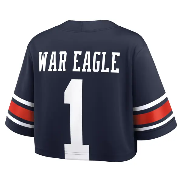 Nike Auburn Dri-fit College Cropped Game Jersey