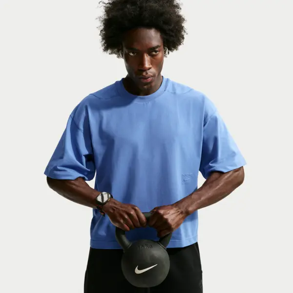 Nike N.a.c. Dri-fit Short-sleeve Training Top - Blue
