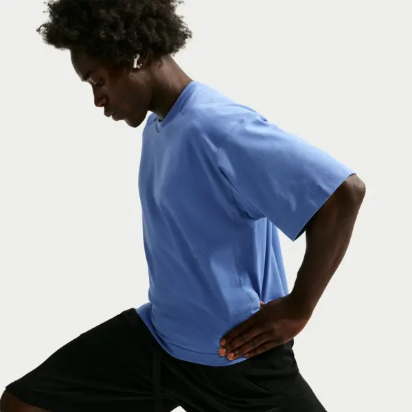 Nike N.a.c. Dri-fit Short-sleeve Training Top - Blue