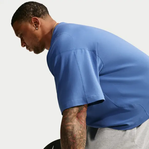 Nike N.a.c. Dri-fit Short-sleeve Training Top - Blue