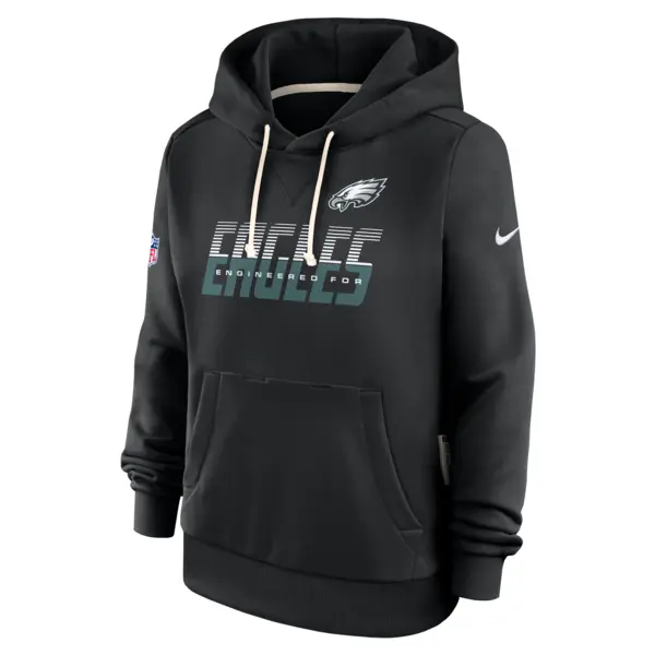 Nike Philadelphia Eagles Sideline Standard Issue Dri-fit Nfl Pullover Hoodie