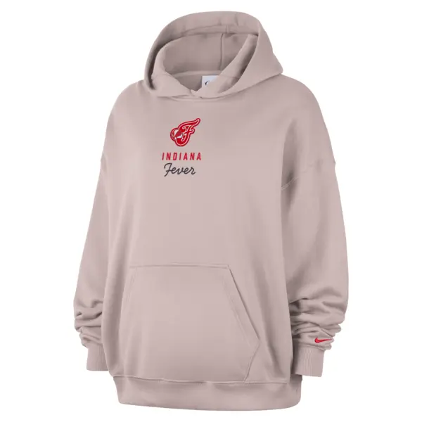 Nike Indiana Fever French Terry Oversized Pullover Hoodie