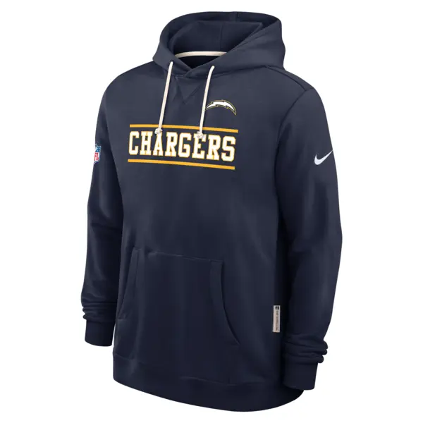 Nike Los Angeles Chargers Alt Standard Issue Dri-fit Nfl Pullover Hoodie - Blue