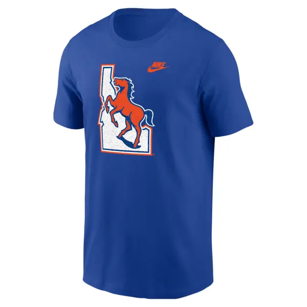 Nike Boise State Anniversary " Turf" College T-shirt - Blue
