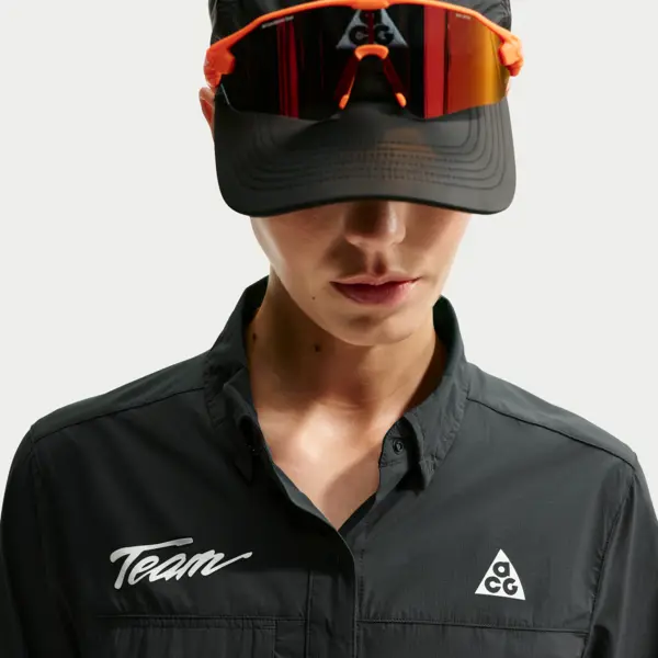 Nike Aireez Button-up Top - Grey