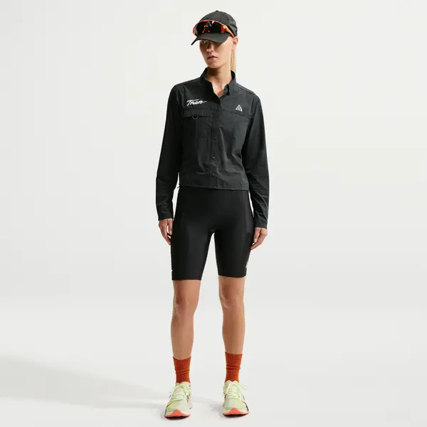 Nike Aireez Button-up Top - Grey
