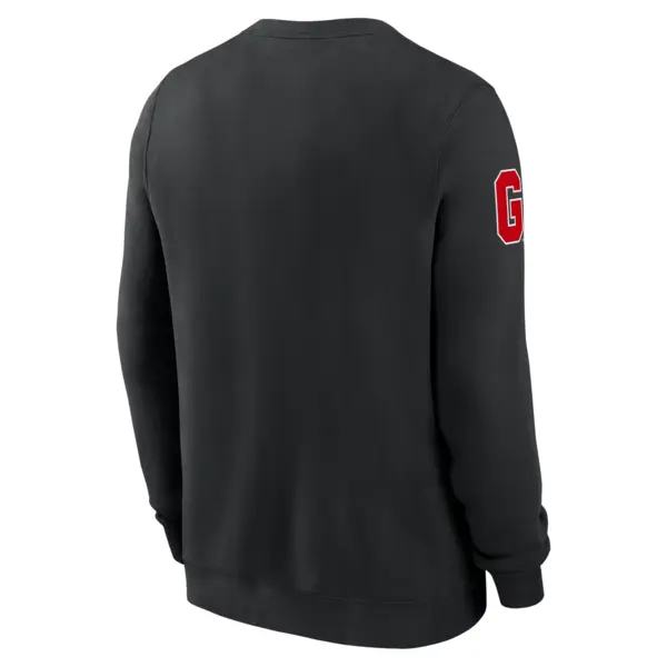 Nike Georgia Sideline Club College Pullover Crew