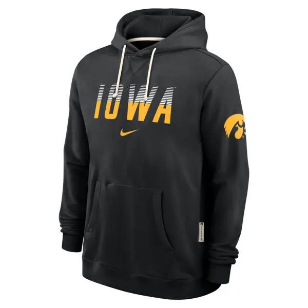 Nike Iowa Sideline Standard Issue Dri-fit College Pullover Hoodie