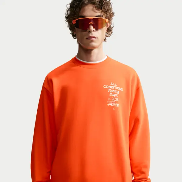 Nike Tuff Fleece" Dri-fit Crew-neck Sweatshirt