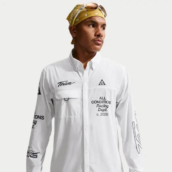 Nike Aireez Uv Protection Graphic Top - White