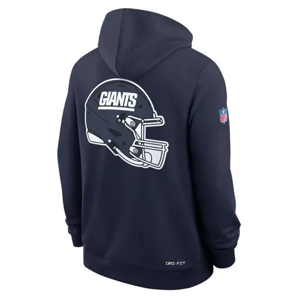 Nike New York Giants Alt Standard Issue Dri-fit Nfl Pullover Hoodie