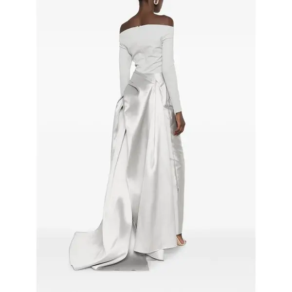 Solace London Grey Dresses Evening Dresses