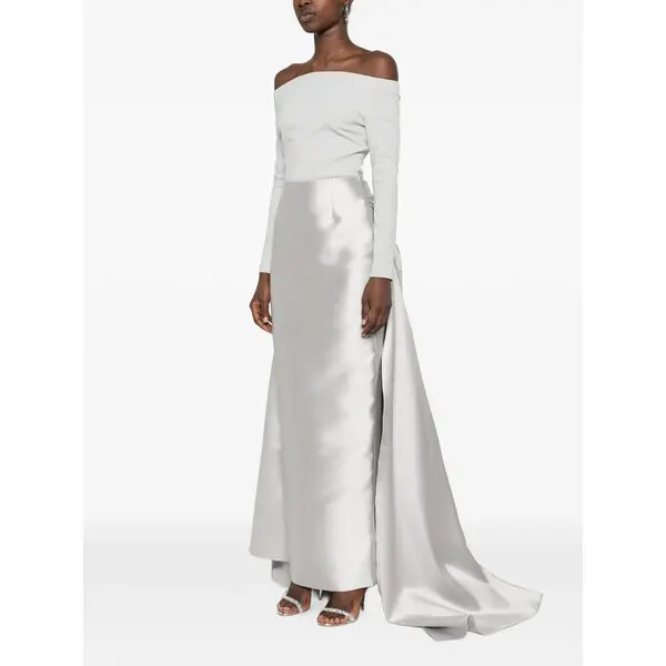 Solace London Grey Dresses Evening Dresses