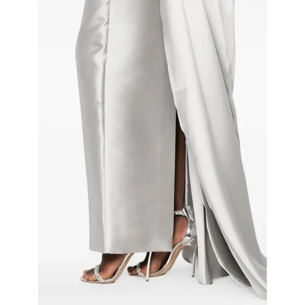 Solace London Grey Dresses Evening Dresses