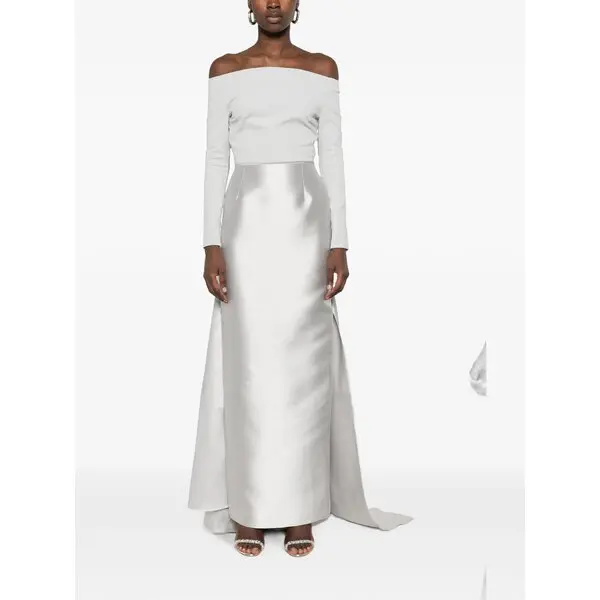 Solace London Grey Dresses Evening Dresses