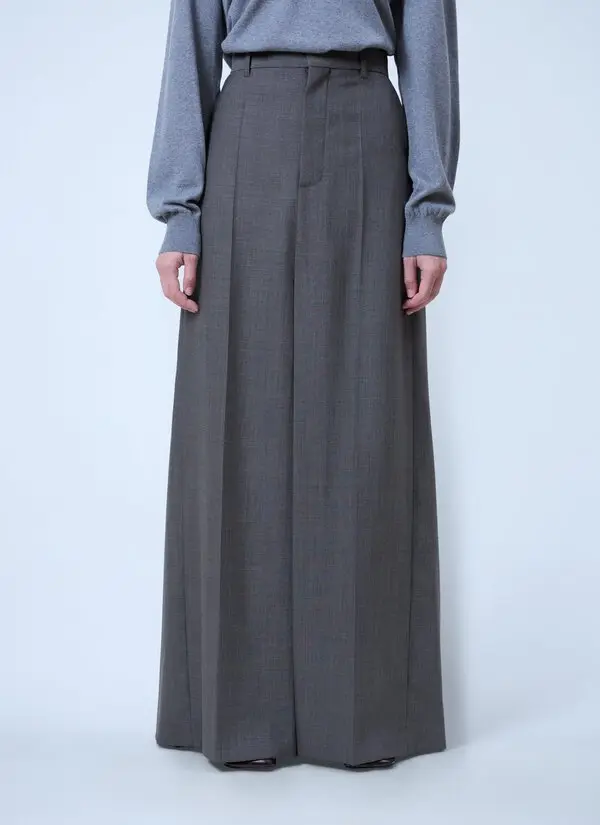 Phoebe Philo Double Slit Tailored Skirt