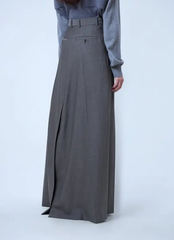Phoebe Philo Double Slit Tailored Skirt